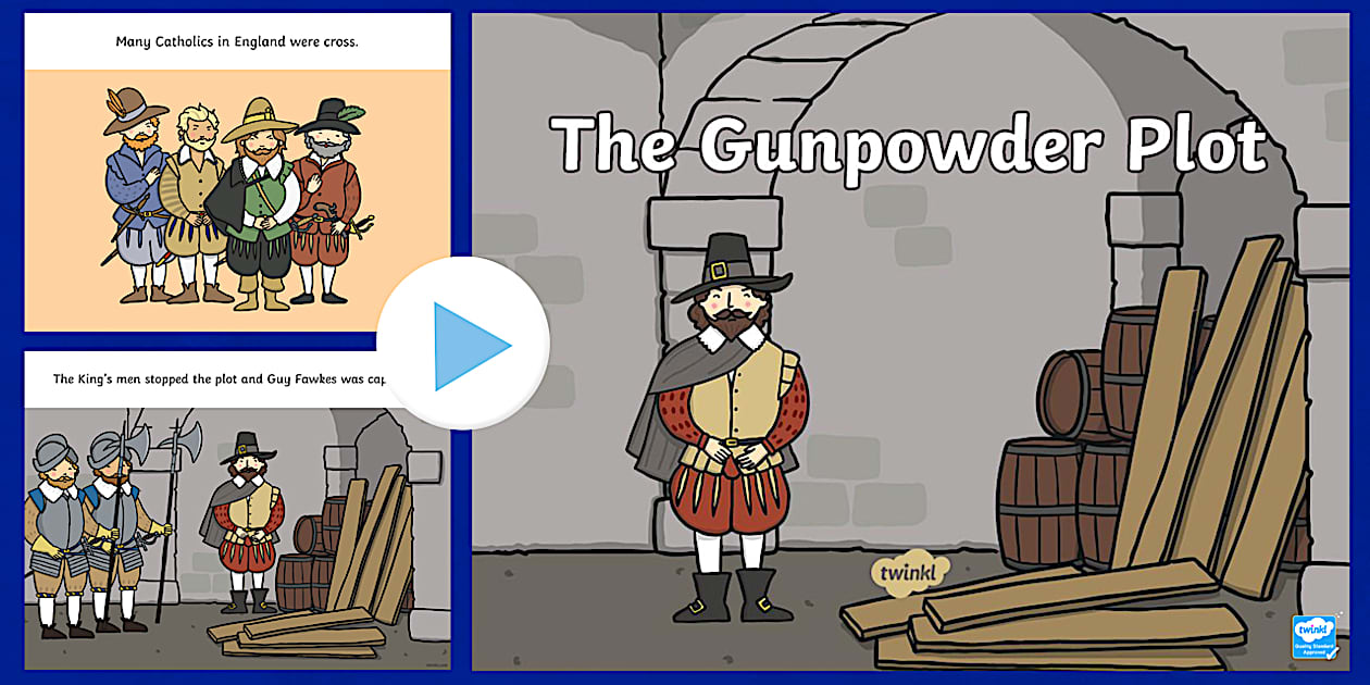 Guy Fawkes Story PowerPoint (teacher made) - Twinkl