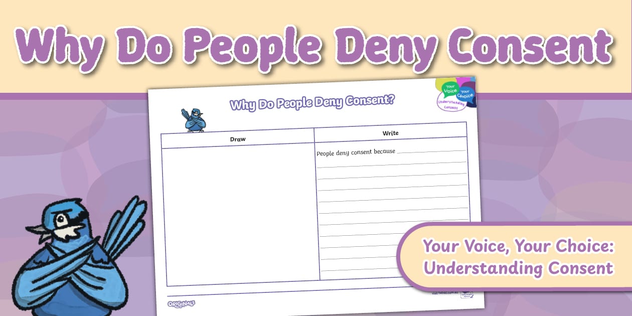 Your Voice, Your Choice: Why Do People Deny Consent Activity