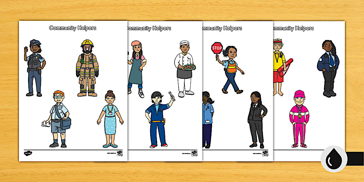 Community Helpers Stick Puppet | Twinkl CA (teacher made)