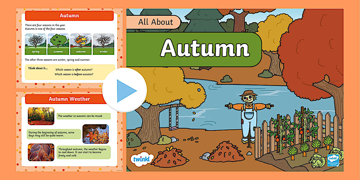 Kindergarten All About Autumn Information PowerPoint | Twinkl