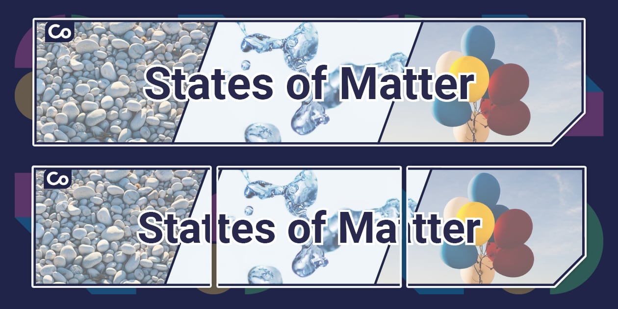 States of Matter Display Banner (teacher made) - Twinkl