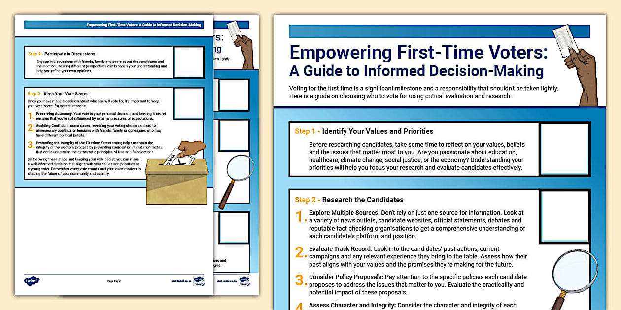 Empowering Voters: A Guide to Informed Decision-Making