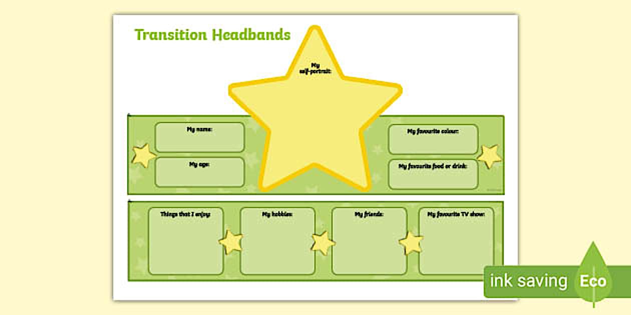 Transition Headbands -KS1 and KS2 primary resources - Twinkl