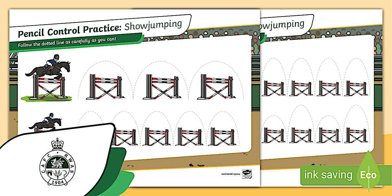 Royal Welsh Show: Showjumping Pen Control Activity
