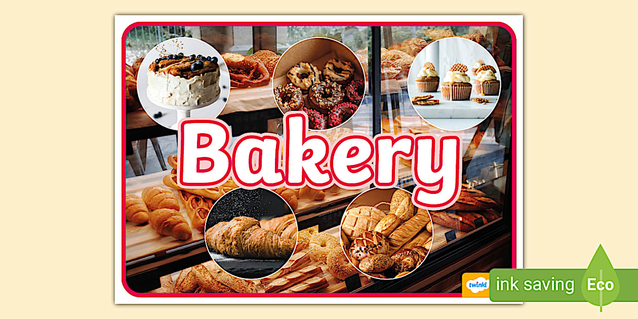 Bakery Photo Display Photo Poster (teacher made) - Twinkl