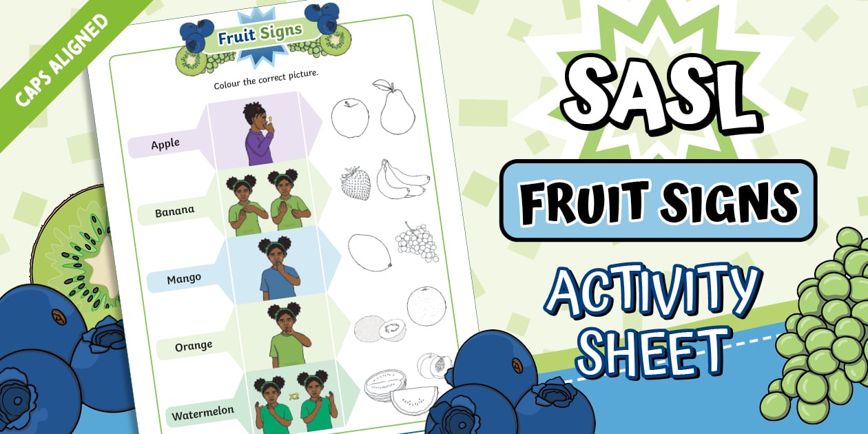 FP - SASL - Fruit Fun: Colour the Right One (CAPS Aligned)