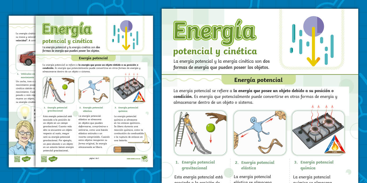 Energía potencial y cinética