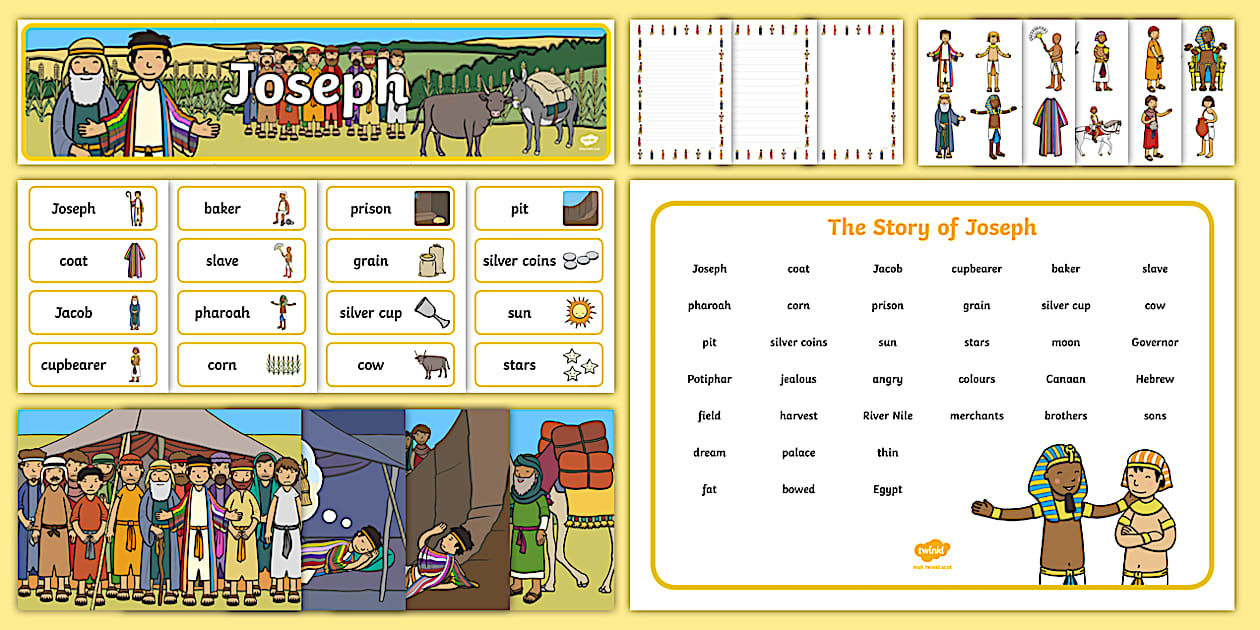 CfE First Level The Story of Joseph Resource Pack - Twinkl