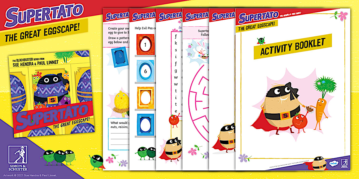 FREE! - Supertato: Easter Activity Booklet [Ages 5-7]