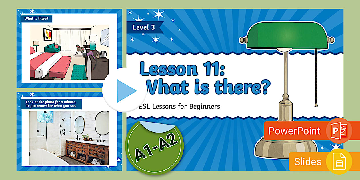 ESL Curriculum Level 3, Lesson 11 (teacher made) - Twinkl
