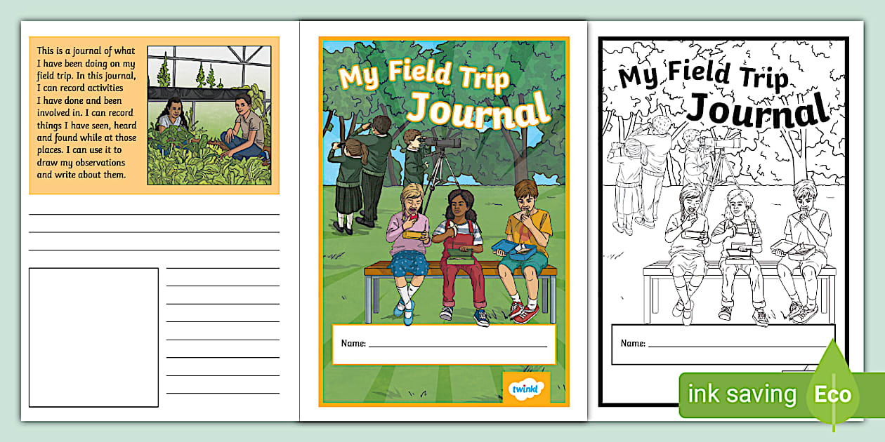 Field Trip Journal Writing Template (professor feito)