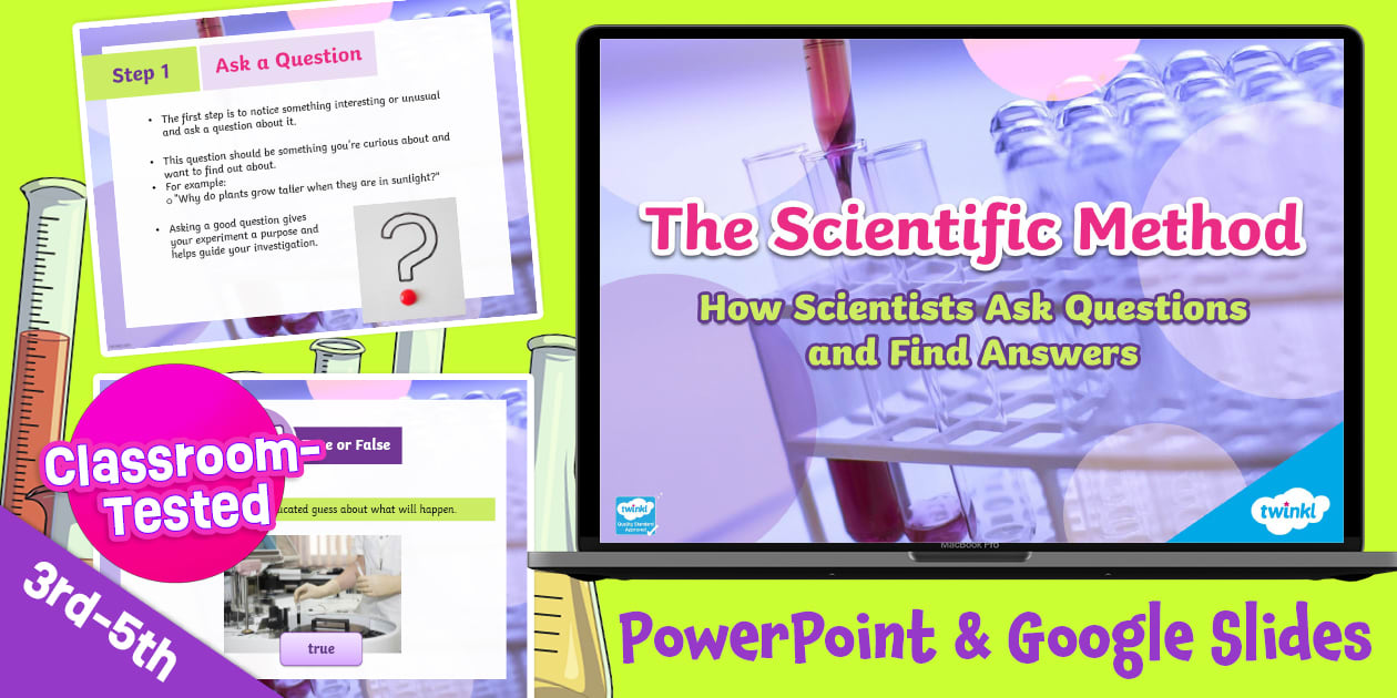 Scientific Method PowerPoint & Google Slides for 3rd-5th
