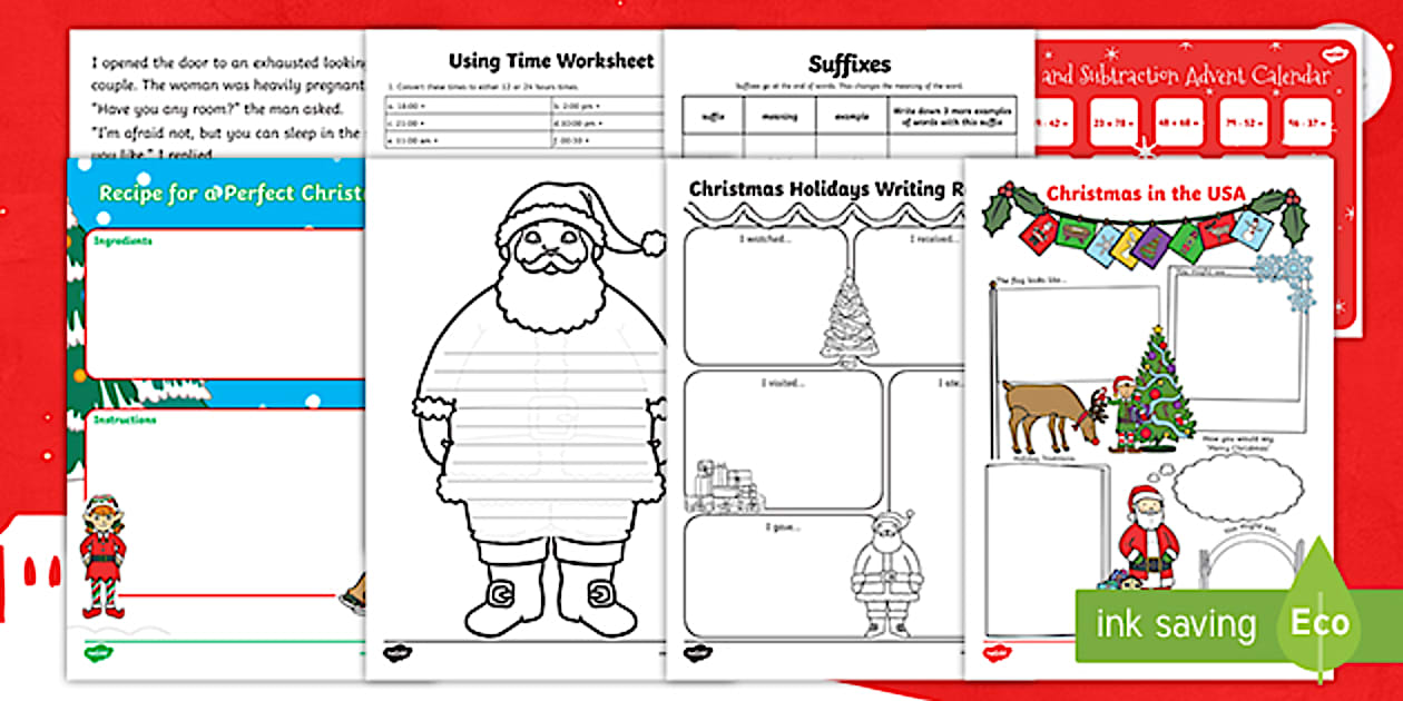 Free Christmas Printables PDF Pack | Twinkl - Twinkl
