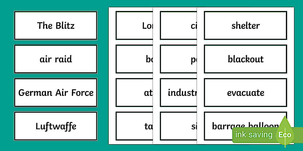 Cursive The Blitz Word Cards (teacher made) - Twinkl