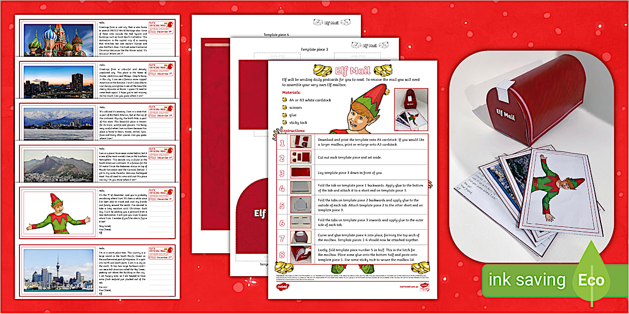 Christmas Connections: Elf's Postcards from Around the World