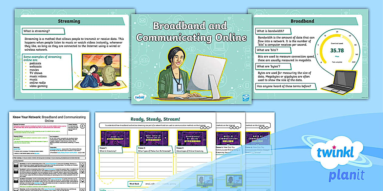 Computing- Broadband and Communicating Online- Year 6- Lesson 5