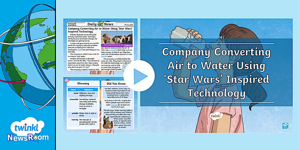 Company Converting Air to Water Using ‘Star Wars’ Inspired Technology ...