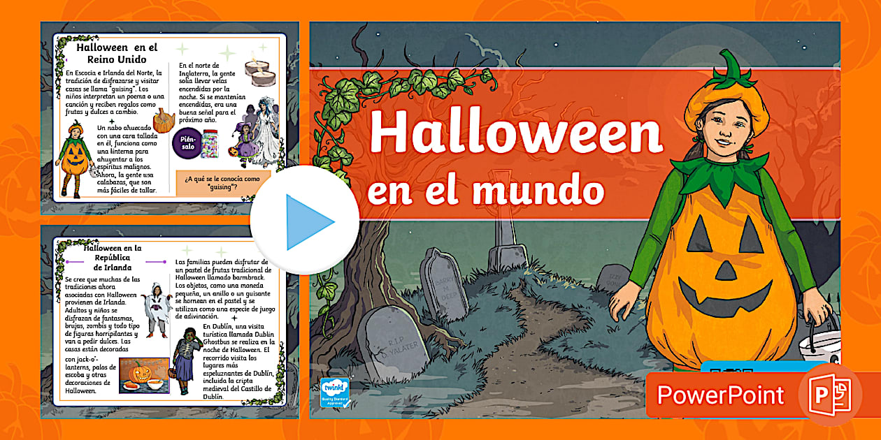 Halloween en el mundo - PowerPoint
