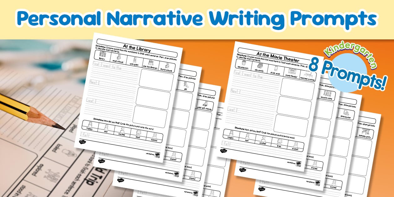 Kindergarten Personal Narrative Writing Prompts | Twiknl USA