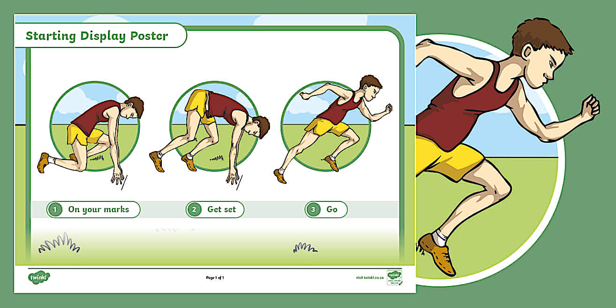 Grade 3 Physical Education: Starting Display Poster - Twinkl