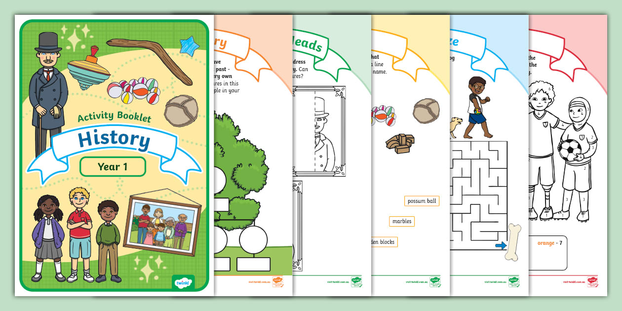 History Activity Booklet Year 1