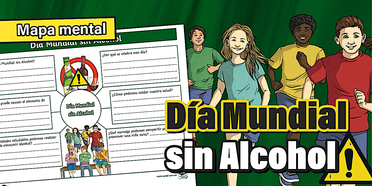 Mapa mental: Juntos por una vida sin alcohol