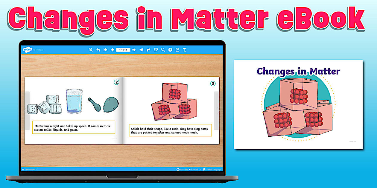 Fourth Grade Changes in Matter eBook
