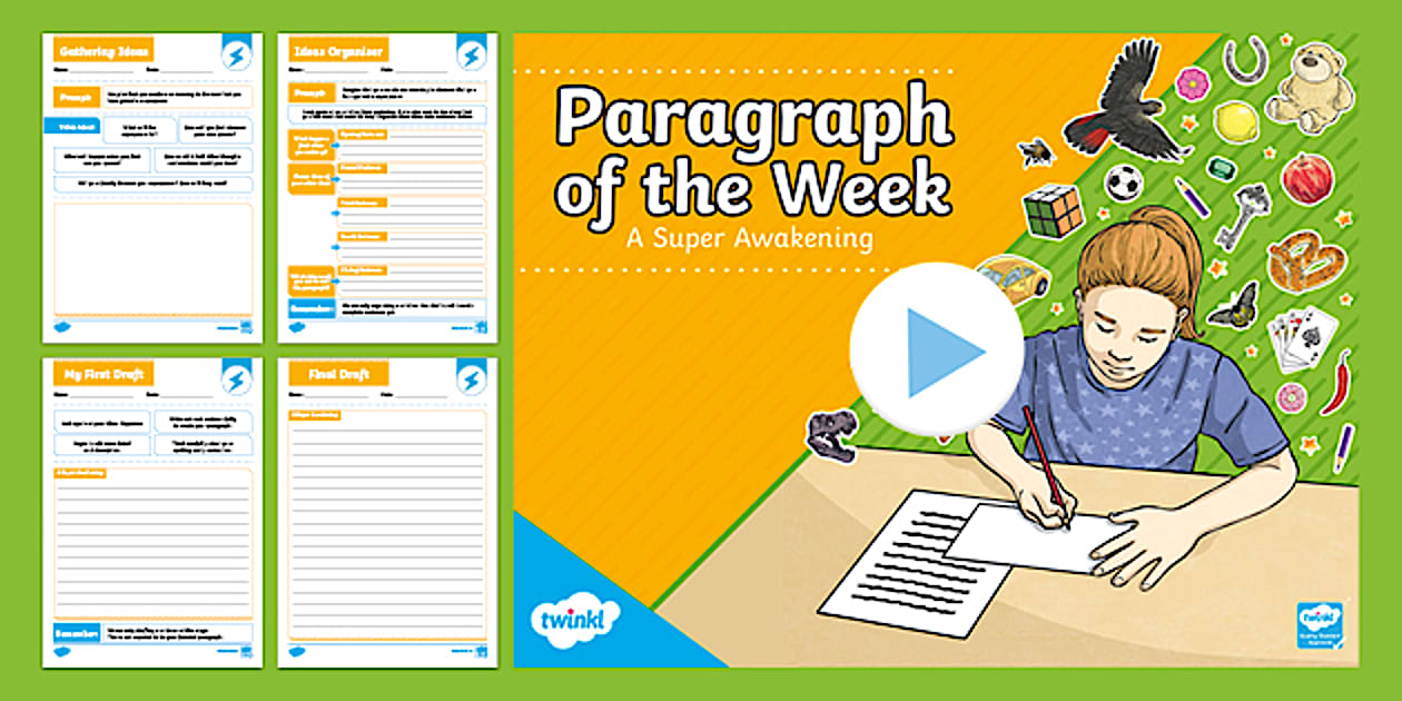 KS2 Paragraph of the Week Programme Resource Pack - Twinkl