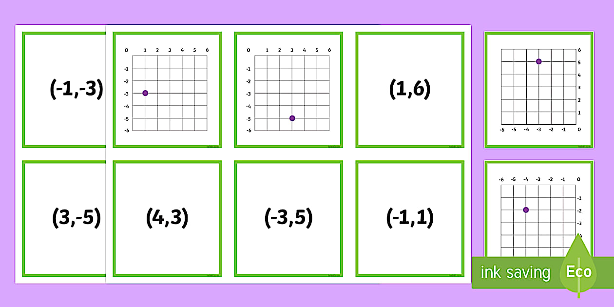 Lower Ability 4 Quadrants Match-Up Cards - Twinkl