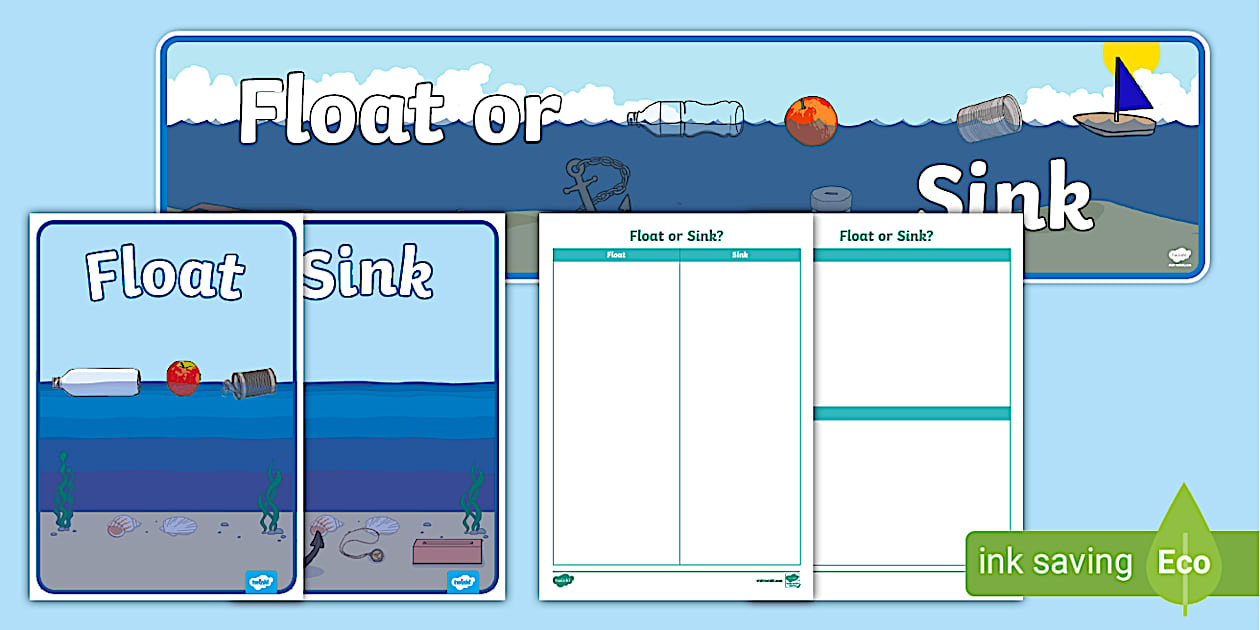Floating and Sinking Resource Pack (Teacher-Made) - Twinkl
