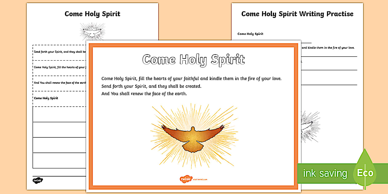 Come Holy Spirit Resource Pack (teacher made) - Twinkl