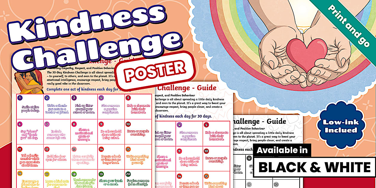 Senior Phase - Life Orientation - Kindness Challenge - Guide