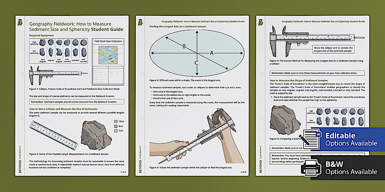 How to Measure Sediment Size and Sphericity Guide | Beyond