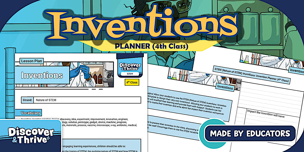 Invention Planner Activity Sheet