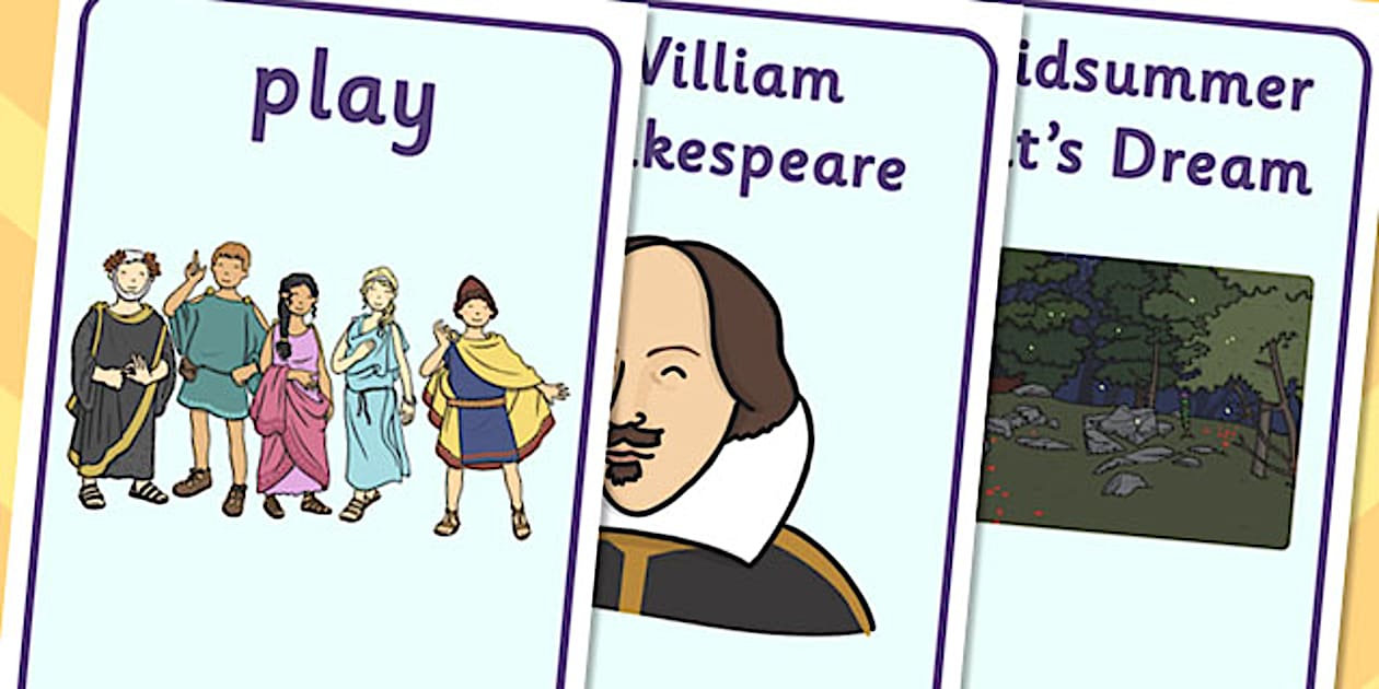 A Midsummer Night's Dream Poster Ideas - Twinkl