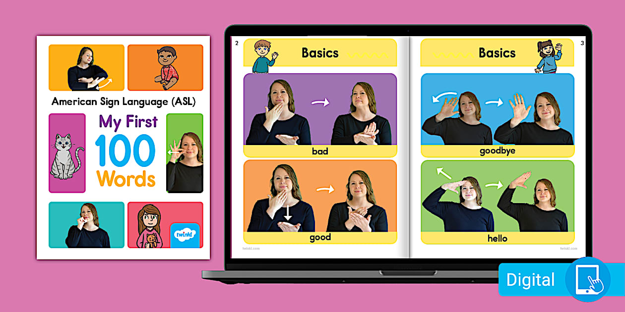 100 Basic Sign Language Words | Resource | Twinkl USA