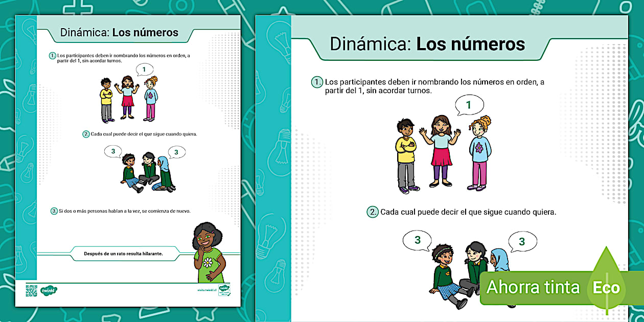 Dinámica: Los números (Hecho por educadores) - Twinkl