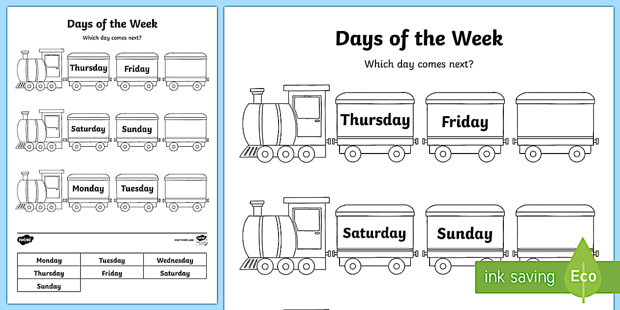 Cursive Days of the Week Worksheet (professor feito)