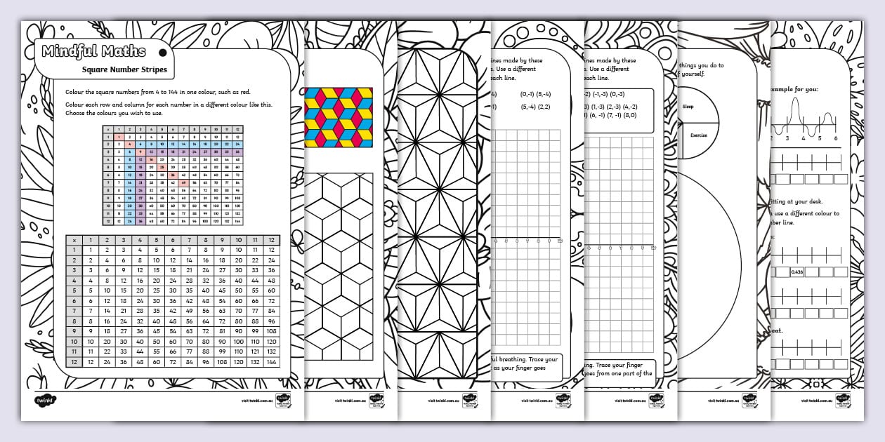 Mindful Maths Year 6 Activities (teacher made) - Twinkl