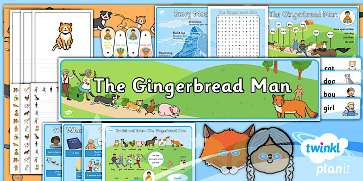 Traditional Tales: The Gingerbread Man Y2 Display Pack