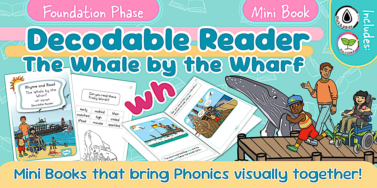 FP Phonics - wh Decodable Reader - Mini Book (CAPS Aligned)