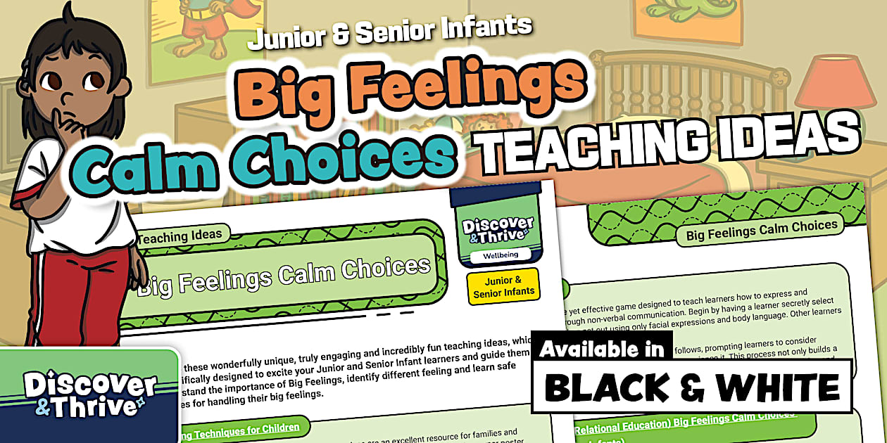 Wellbeing (Emotional and Relational Education) Big Feelings Calm Choices