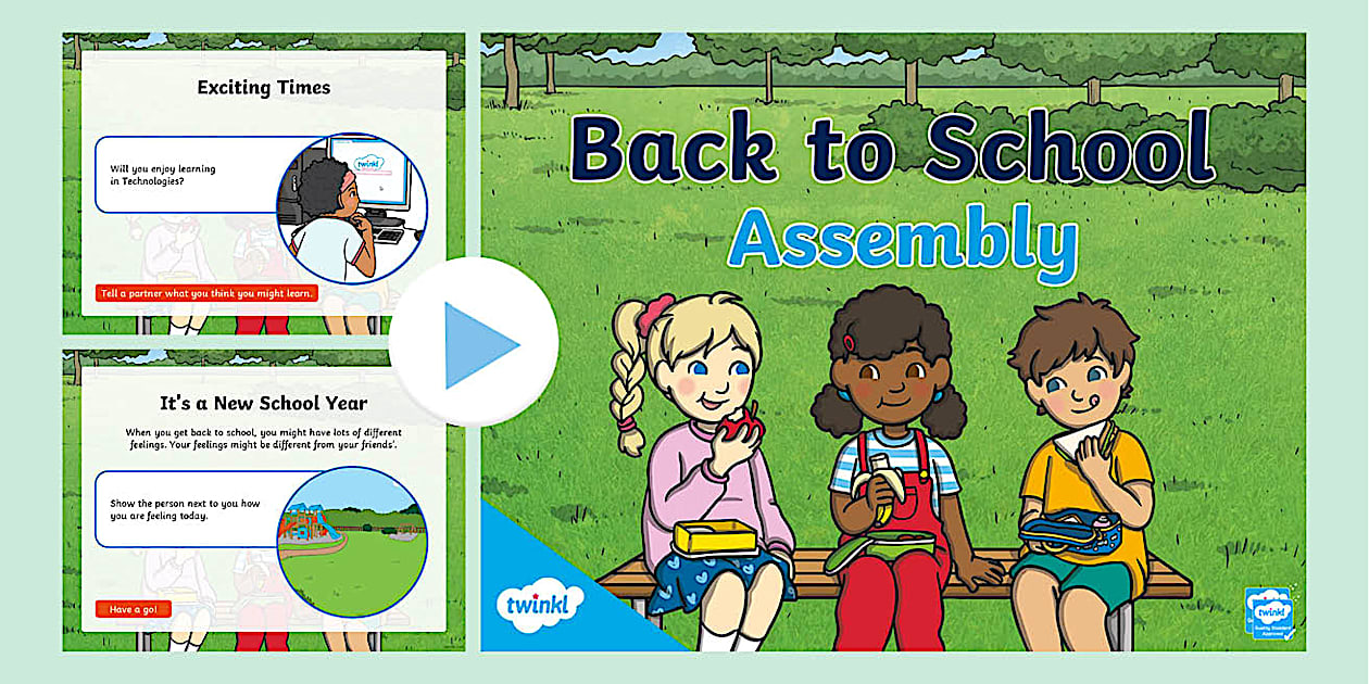 Welcome Back to School PowerPoint - Whole School Assembly