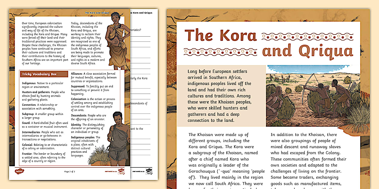 The Kora and Qriqua