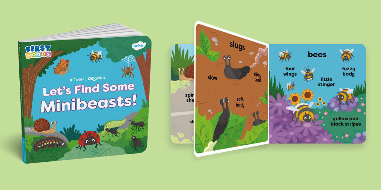 Let's Find Some Minibeasts! eBook (teacher made) - Twinkl