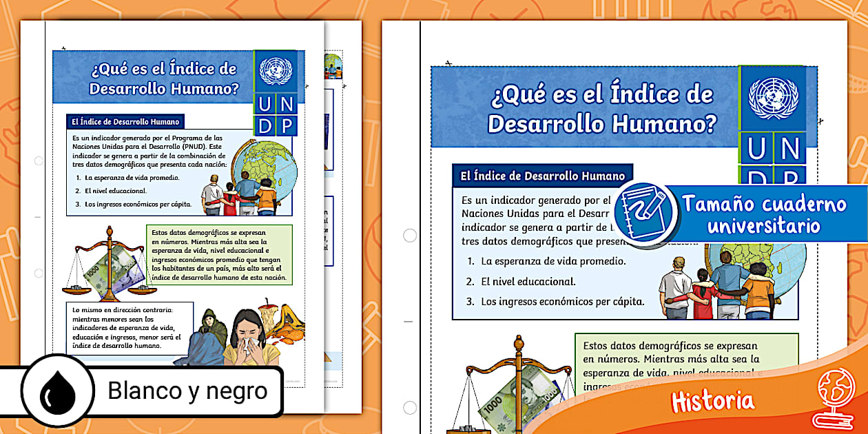 Ficha Informativa | Índice de Desarrollo Humano | Geografía