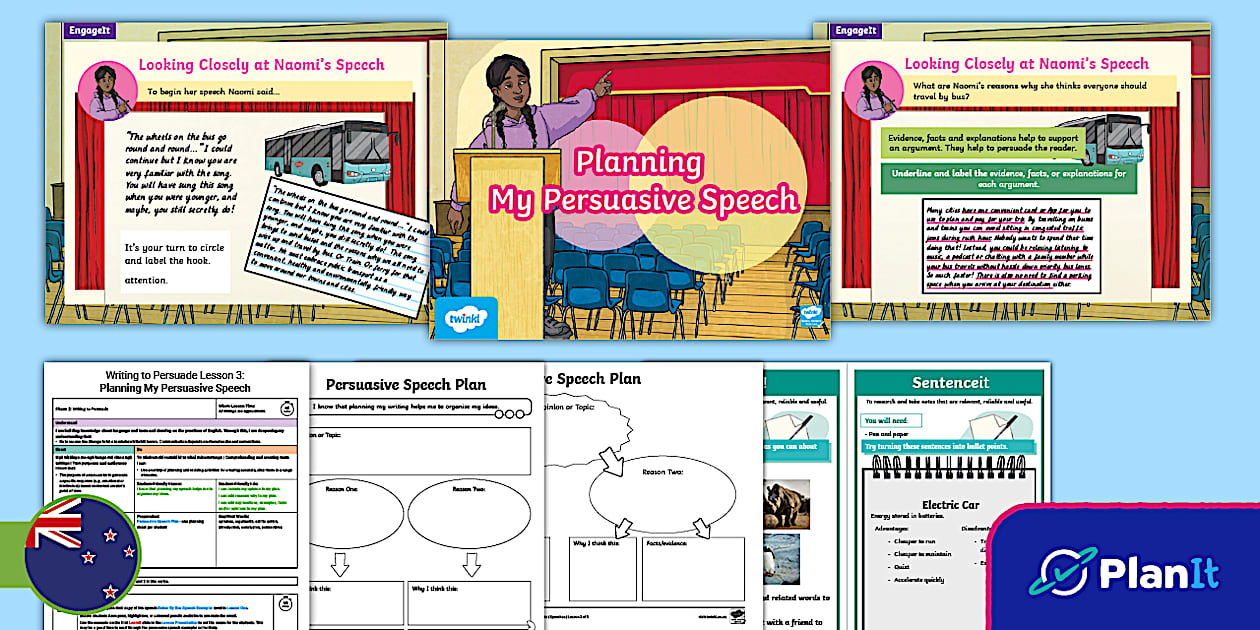 Phase 2 Speeches Lesson 3: Planning My Persuasive Speech