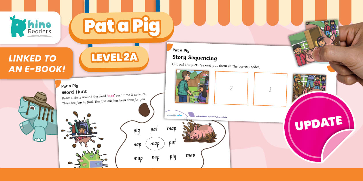 Level 2a Pat a Pig Guided Reading Pack