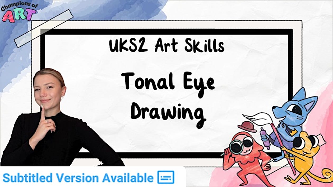 Tonal Eye Drawing - Art Concept Video - Champions of Art: This is Me ...