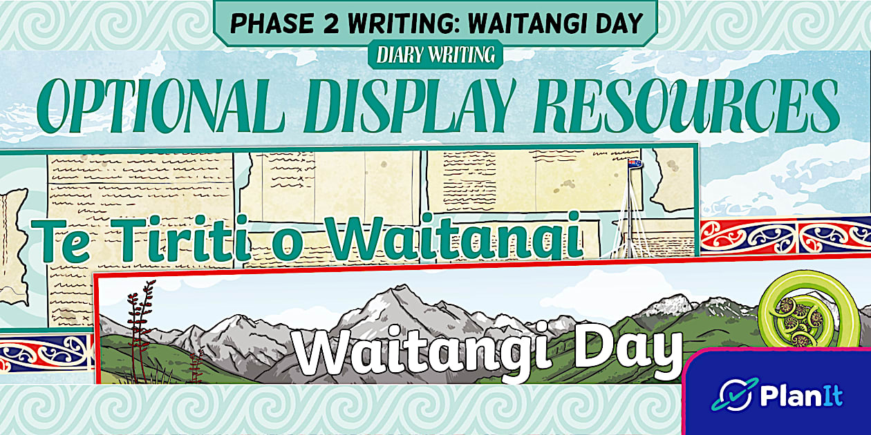 Waitangi Day Optional Display Resources Pack